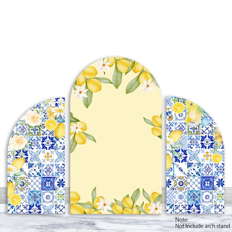 Lemon Backdrop - Etsy