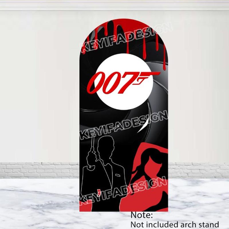 James Bond Backdrop - Etsy