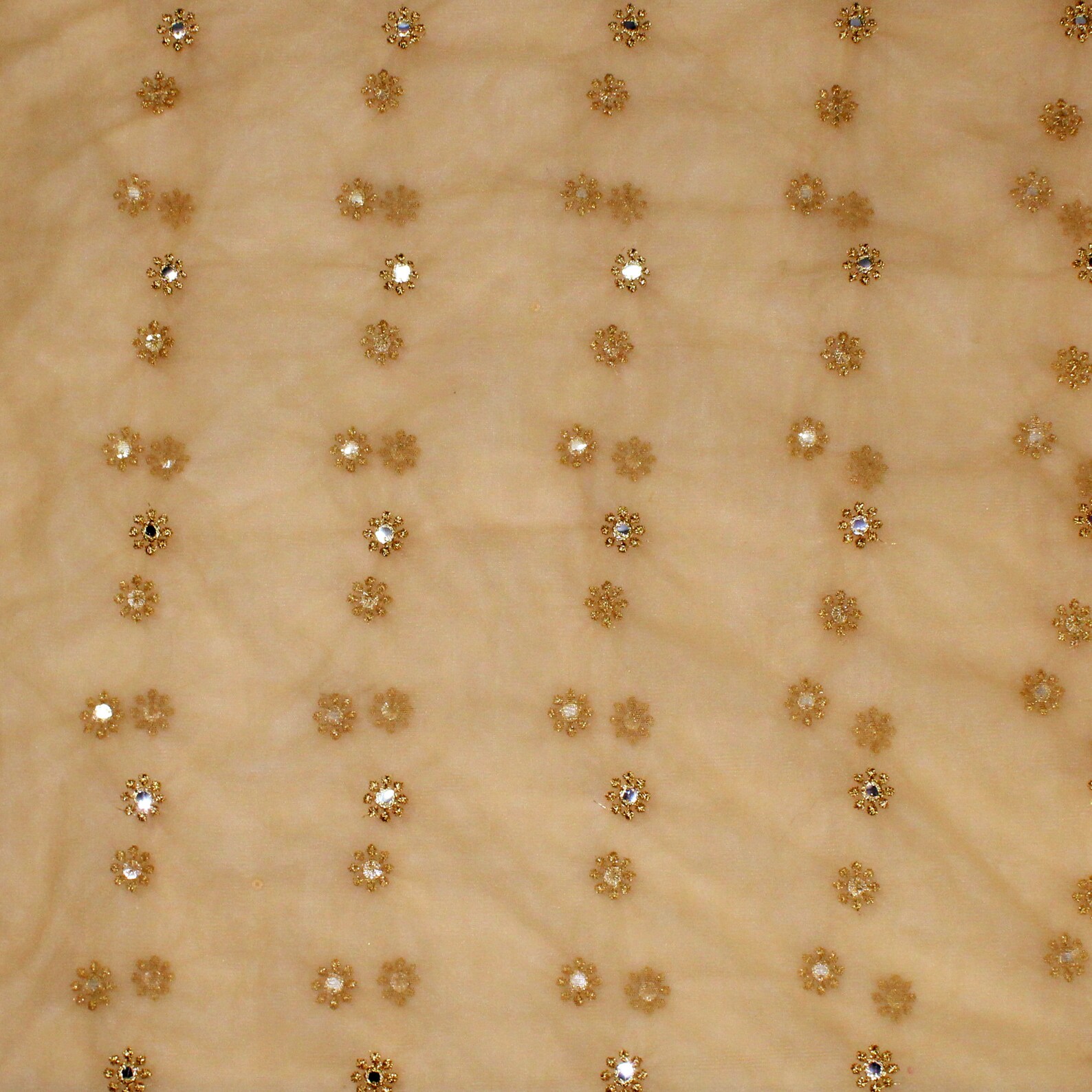 Tela de tela de red dorada tela de bordado cortado a medida | Etsy