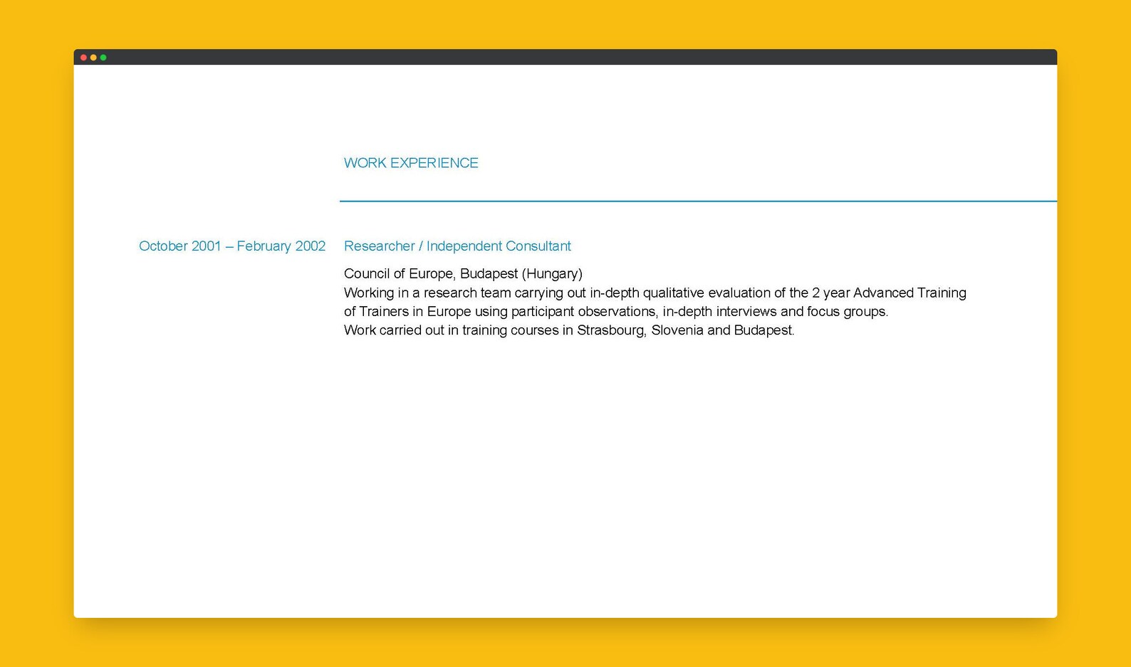 Europass 2.0 - Easy to Edit CV Template - Etsy