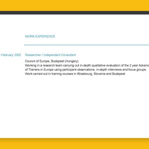 Europass 2.0 - Easy to Edit CV Template - Etsy