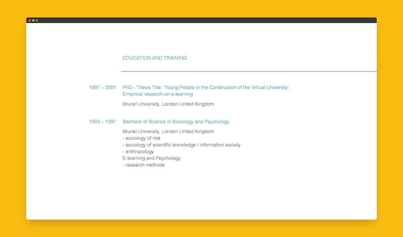 Europass 2.0 - Easy to Edit CV Template - Etsy