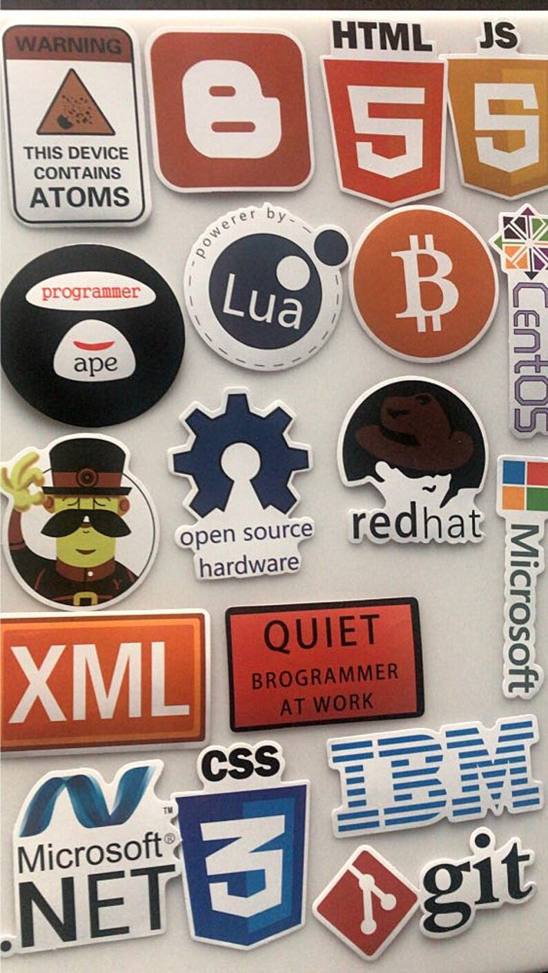 Developer Docker Stickers Hacker Css Programmer Sql Cool Funny Etsy