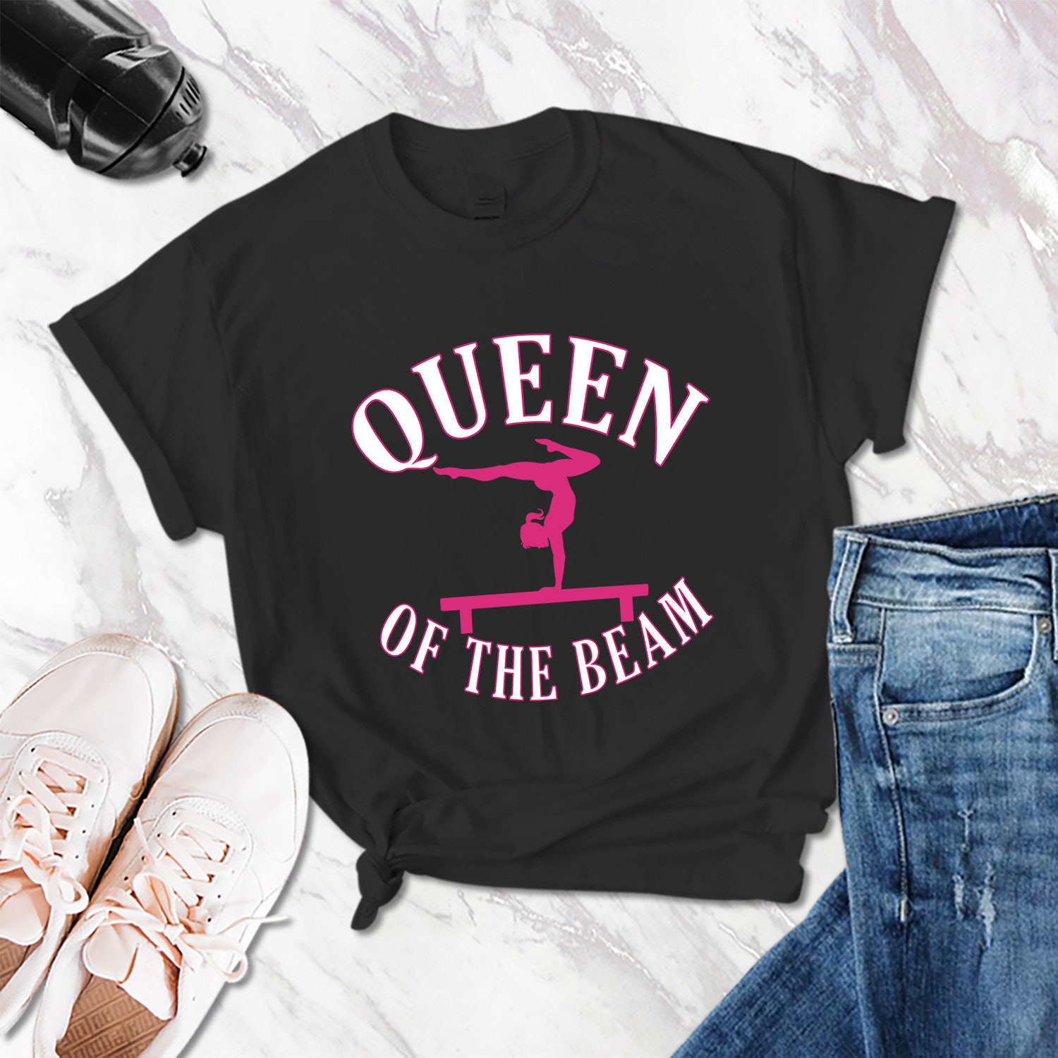 Gymnastics Shirt Queen of the Beam Shirt Beam Queen Gymnastics ...