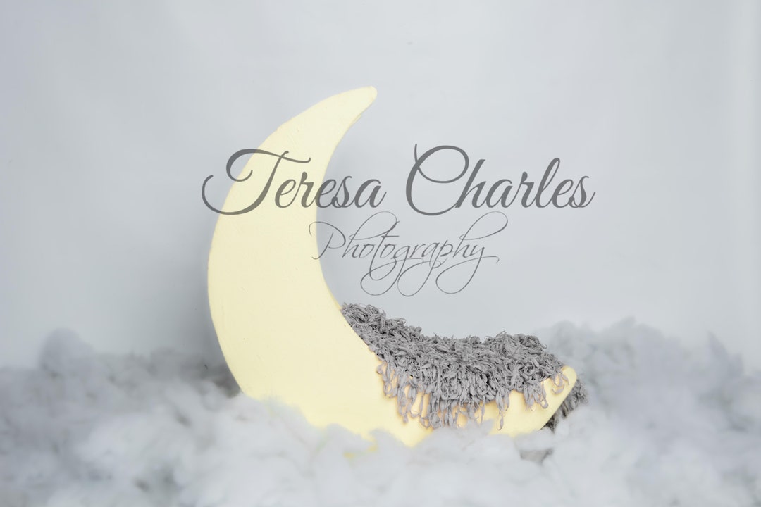 Newborn and Baby Moon Digital Backdrop Background Background Instant ...
