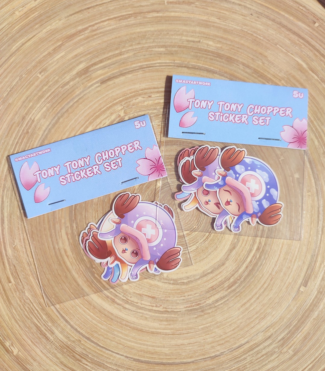 Chopper Emoji Sticker Pack - Etsy