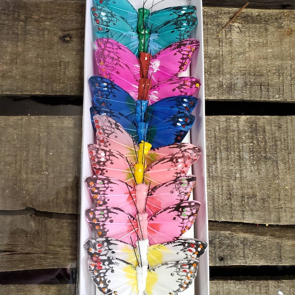 Fake Butterflies - Etsy