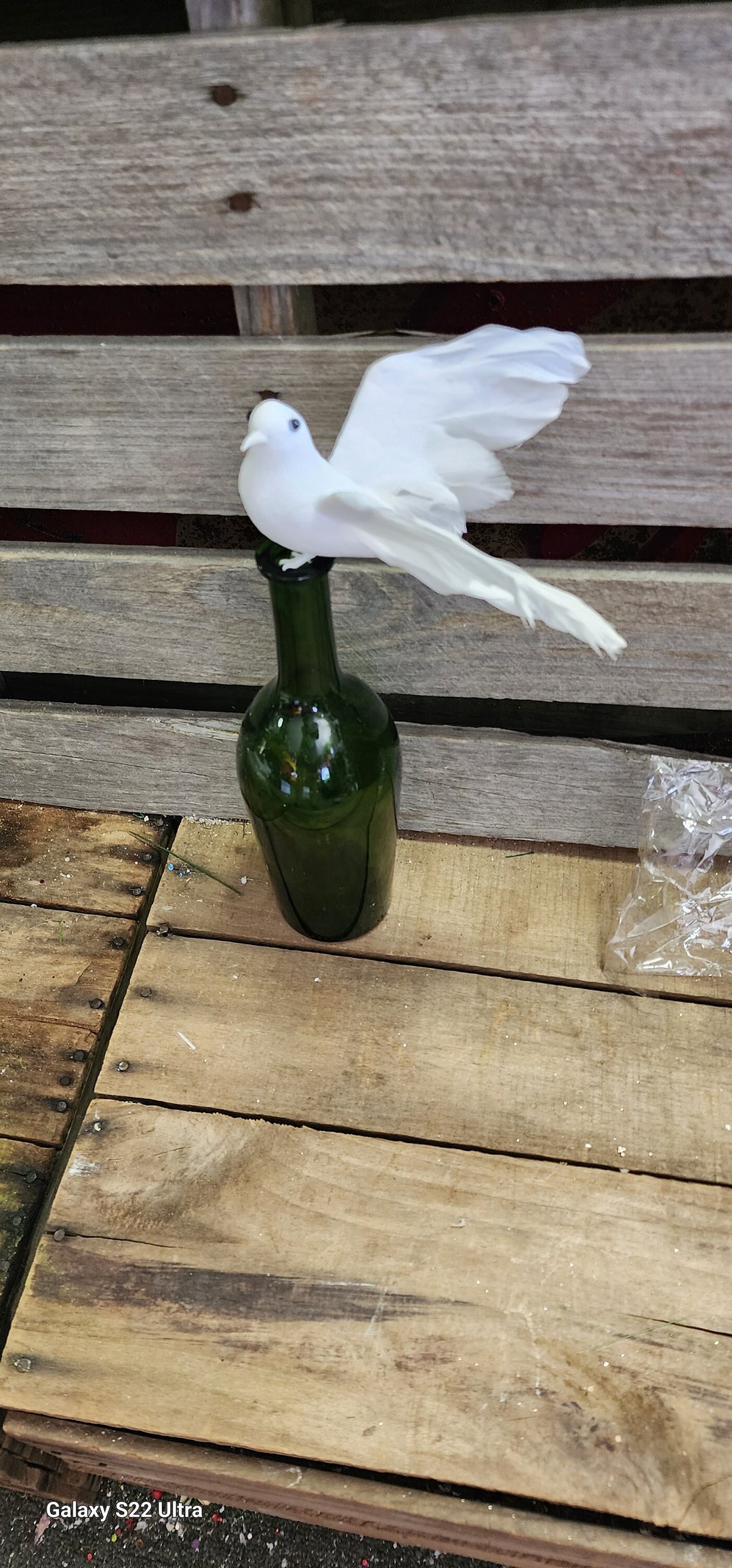 Artificial White Dove Decorations - Wedding & Funeral Decor, 12 Pcs - Etsy