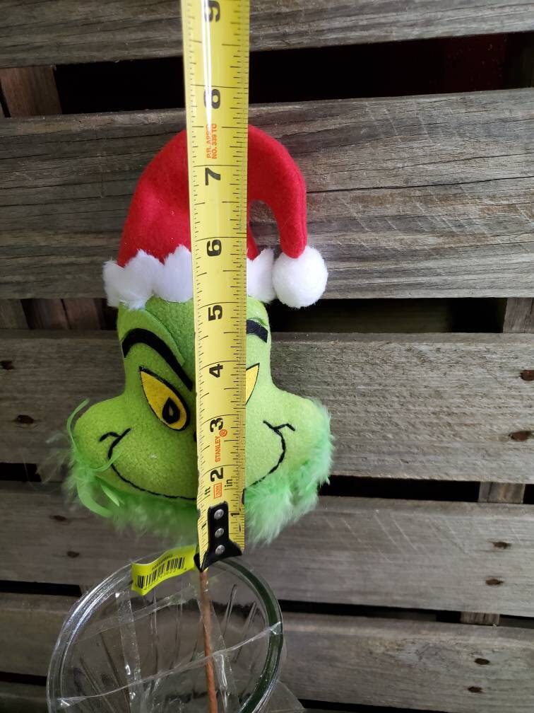 Green Monster Christmas Pick ~ Winter Decoration Supplies ~ Monster ...