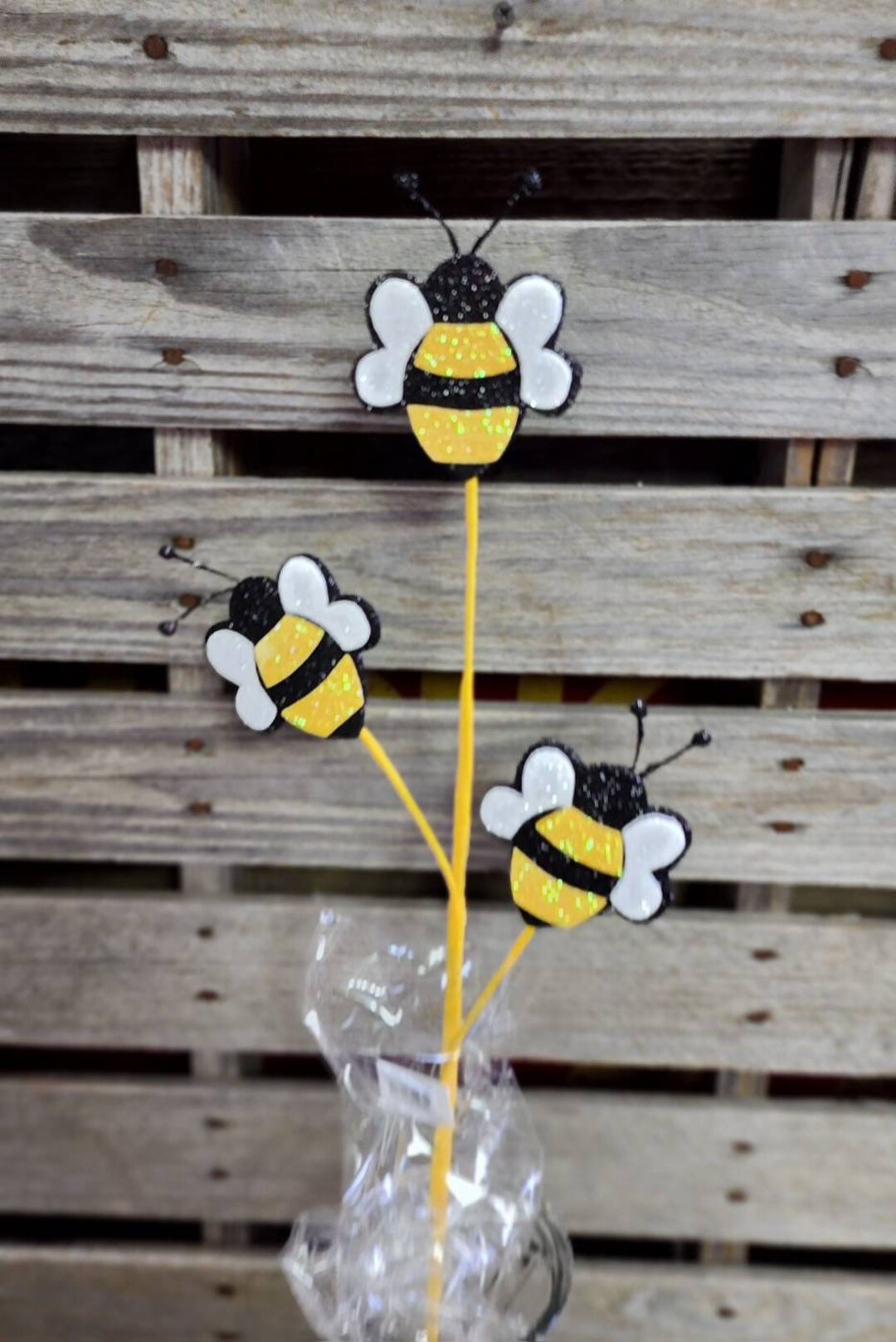 24 Bumble Bee Pick Wreath Decorations Floral - Etsy