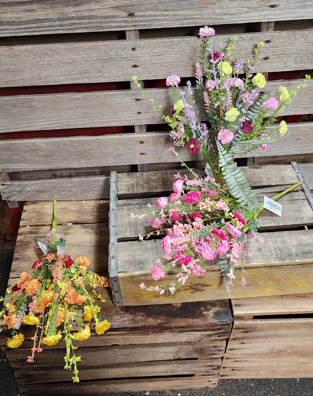 19" Silk Filler Stem - Artificial Summer Floral Supplies, Wreath ...