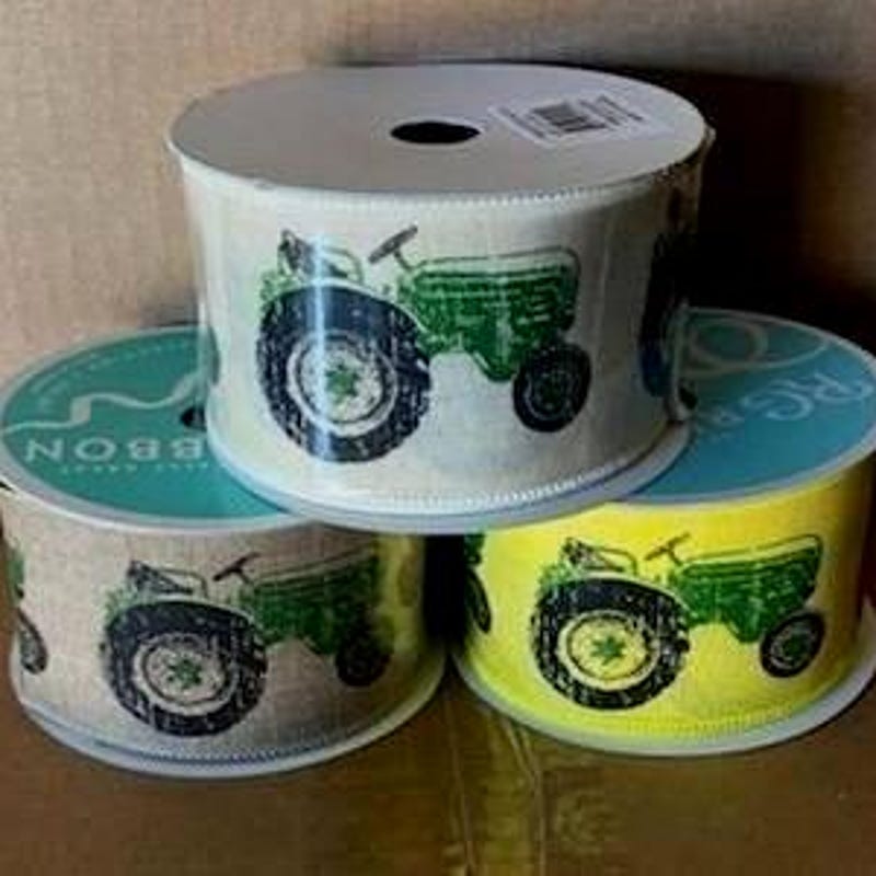 Tractor Ribbon - Etsy