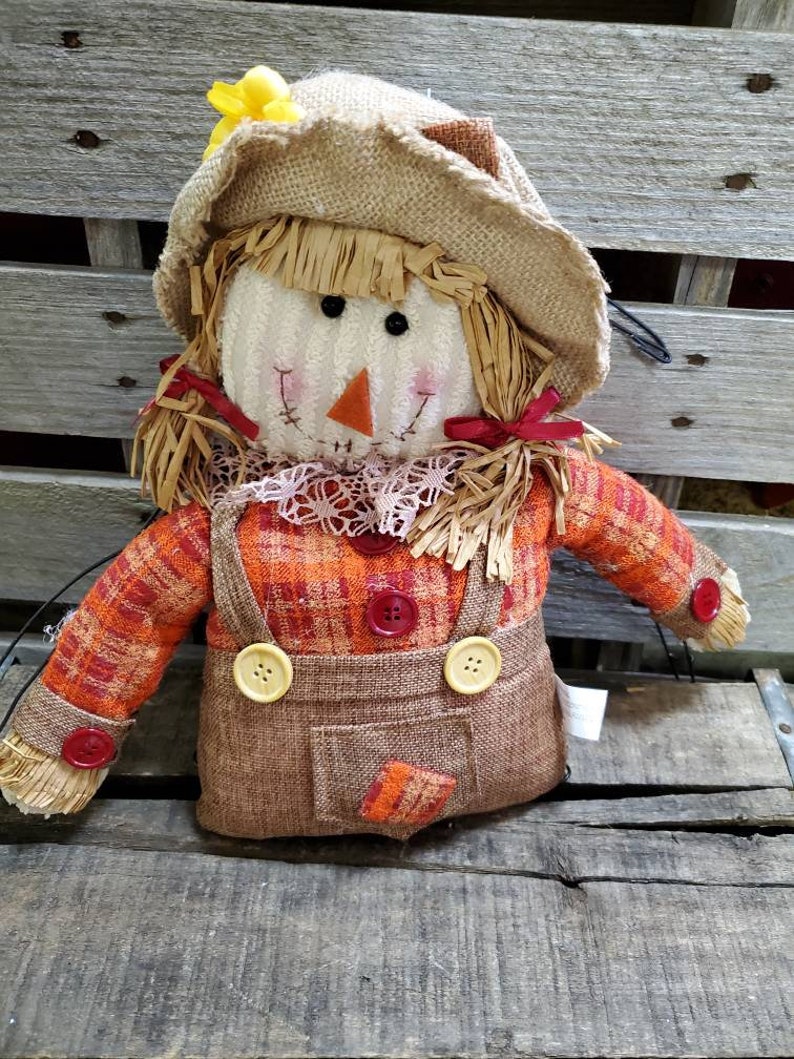 Scarecrow Wreath Attachment Fall Wreath Attachment - Etsy