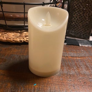 LED Flameless Candle With Swing Flame. - Etsy