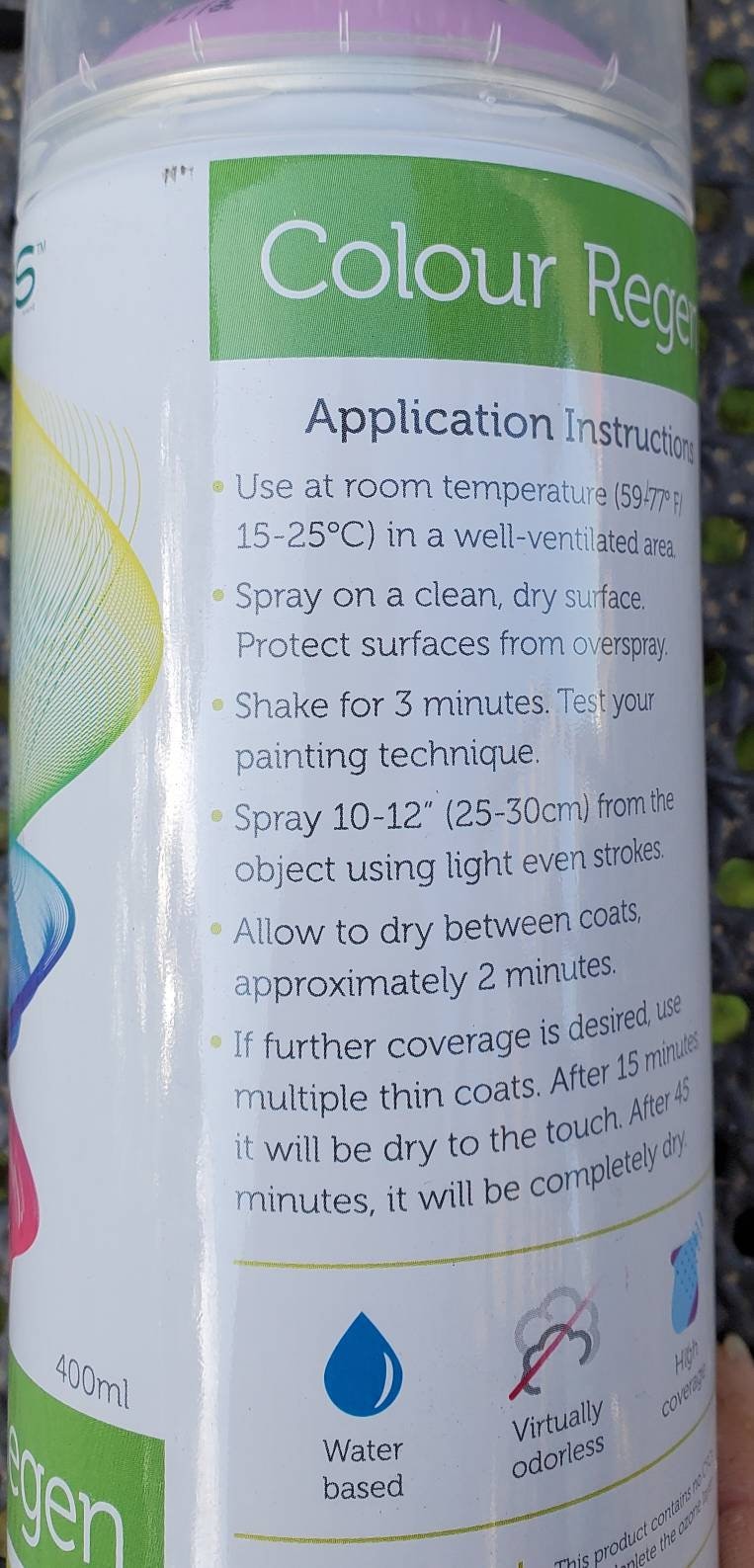 Oasis Colour Regen Spray Paint 12 Oz Can~ Floral Paint Supplies - Etsy