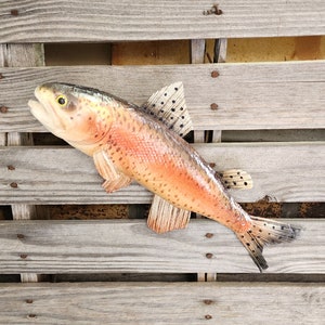 15.5" Artificial Trout - Lake Fish Theme Wreath Party Decor Decorations ...