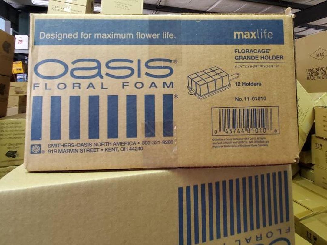 Oasis Floracage Grande: Floral Foam Spray Cage - Set of 12 - Etsy