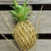 Large Glitter Pineapple Stems- Holiday Floral Decor - Etsy