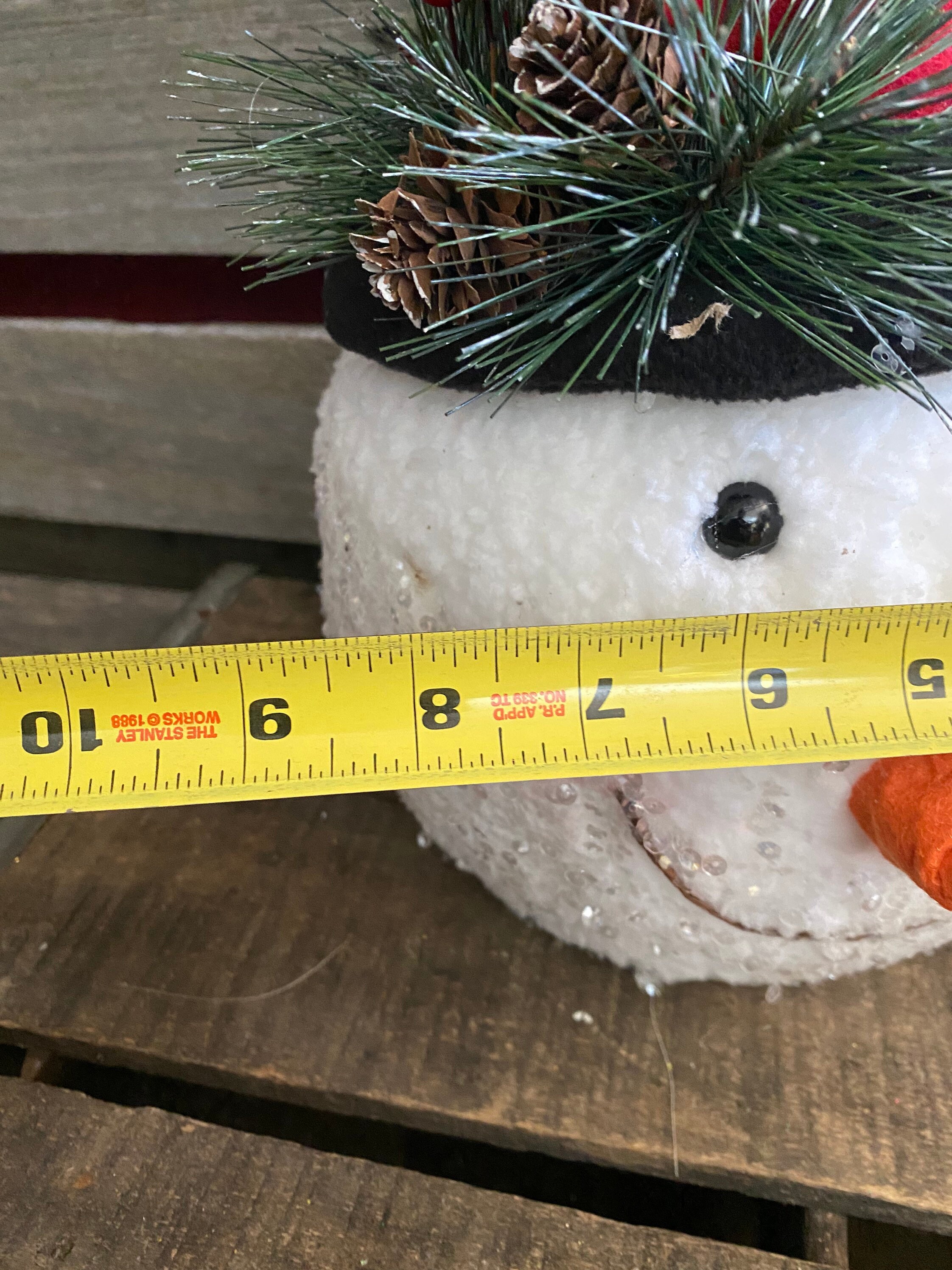 Tree Topper Snowman Head - Etsy