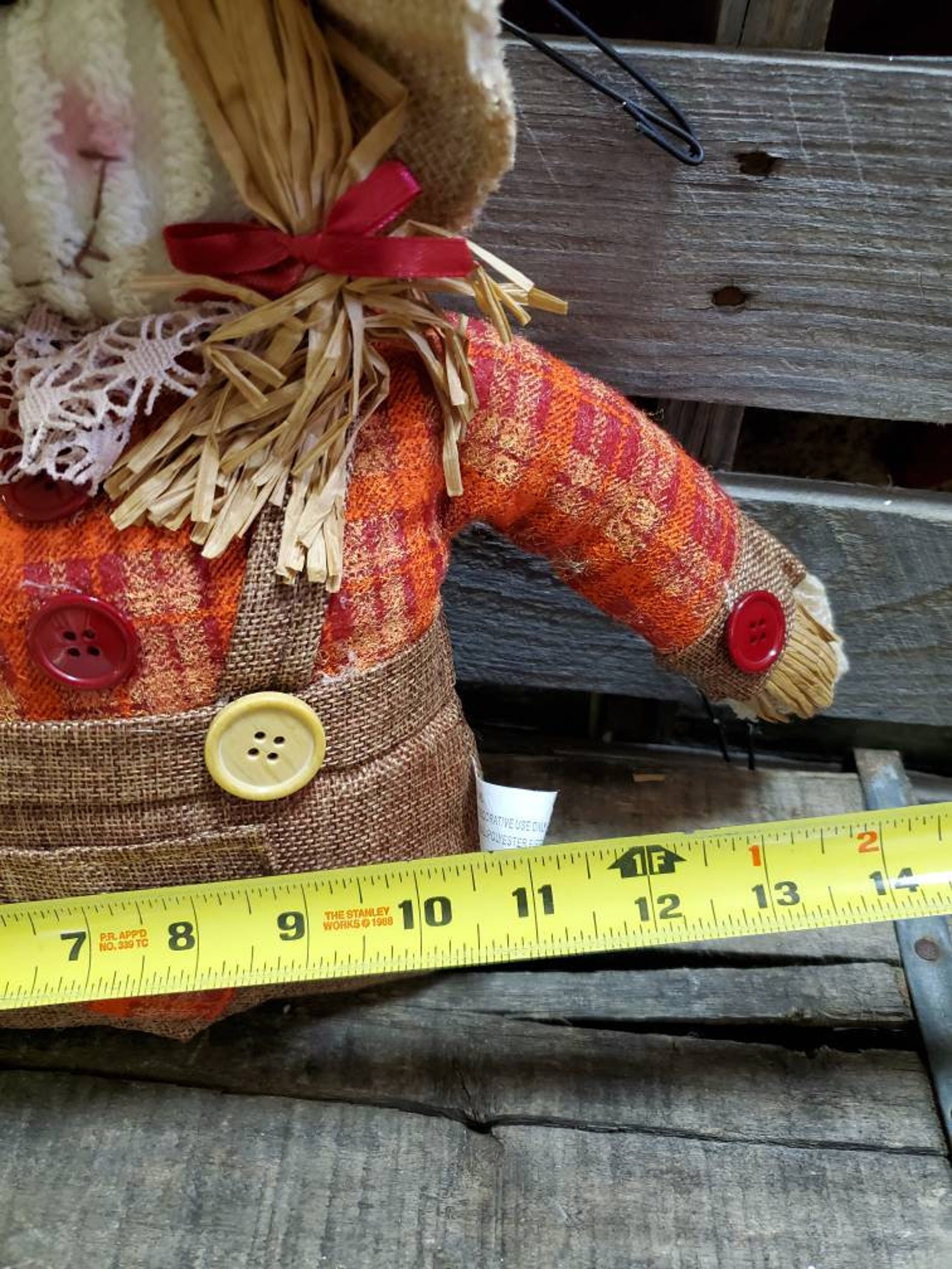 Scarecrow Wreath Attachment Fall Wreath Attachment - Etsy