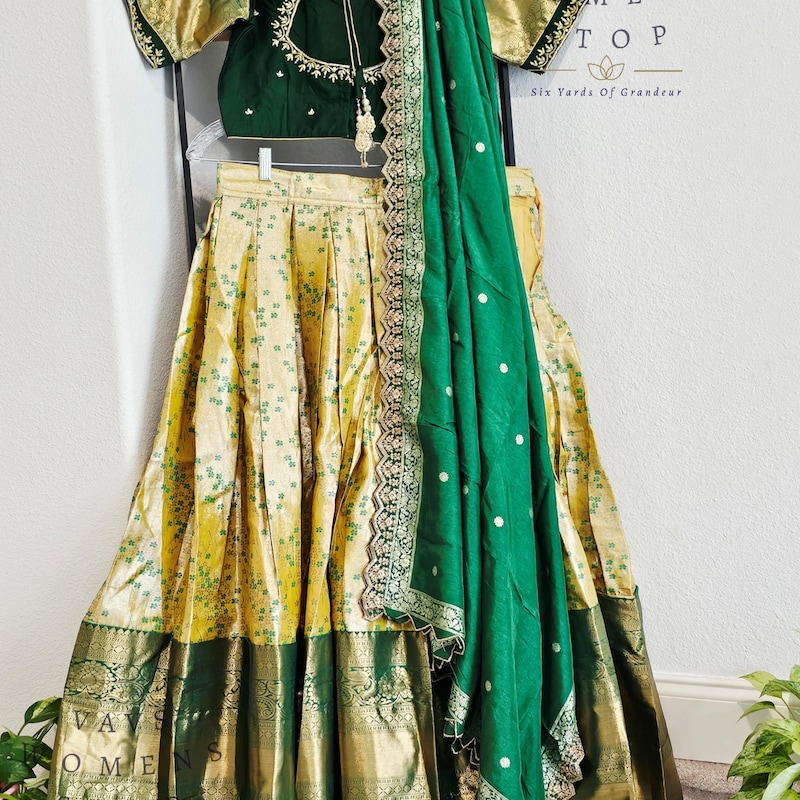 Buy Traditional Langa Voni Online In India - Etsy India