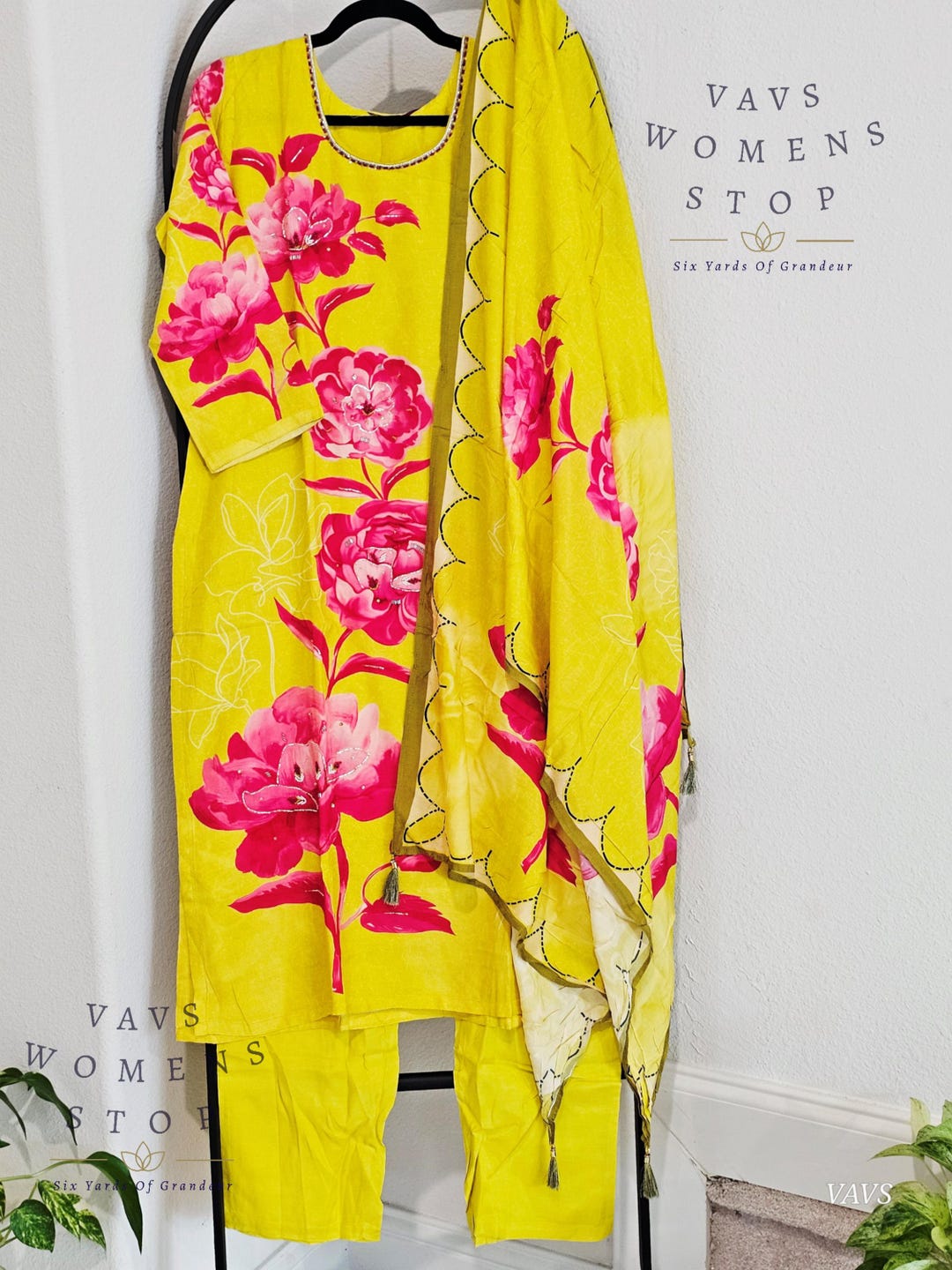 Size XL Readymade Partywear 3 Piece Set Kurta Pajama Set - XL. Ready to ...