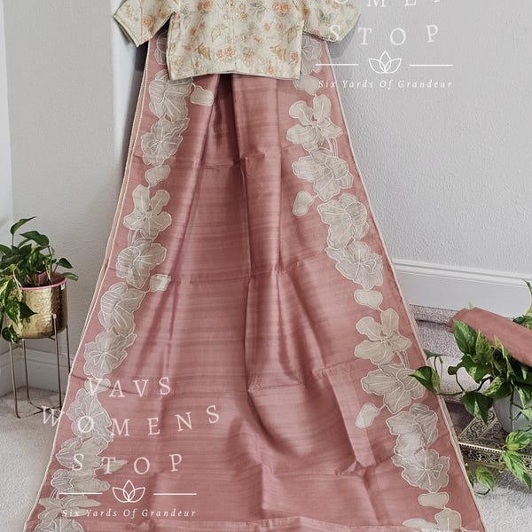 Matka Tussar Sarees - Etsy