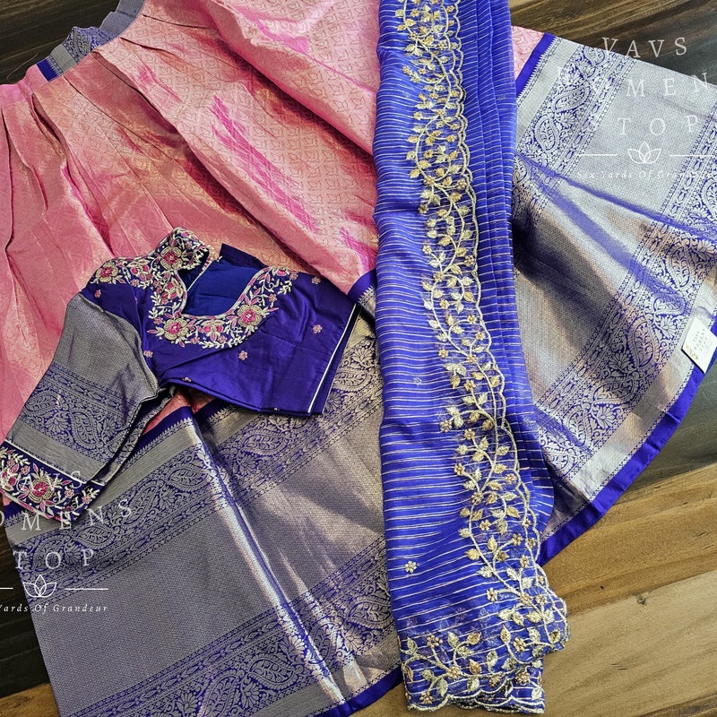 Buy Traditional Langa Voni Online In India - Etsy India