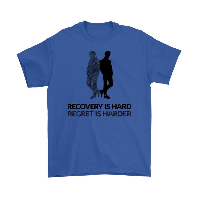Recovery is Hard, Regret is Harder - Alcoholics Anonymous AA Narcotics ...