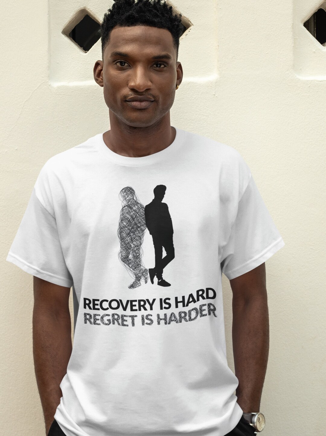 Recovery is Hard, Regret is Harder - Alcoholics Anonymous AA Narcotics ...