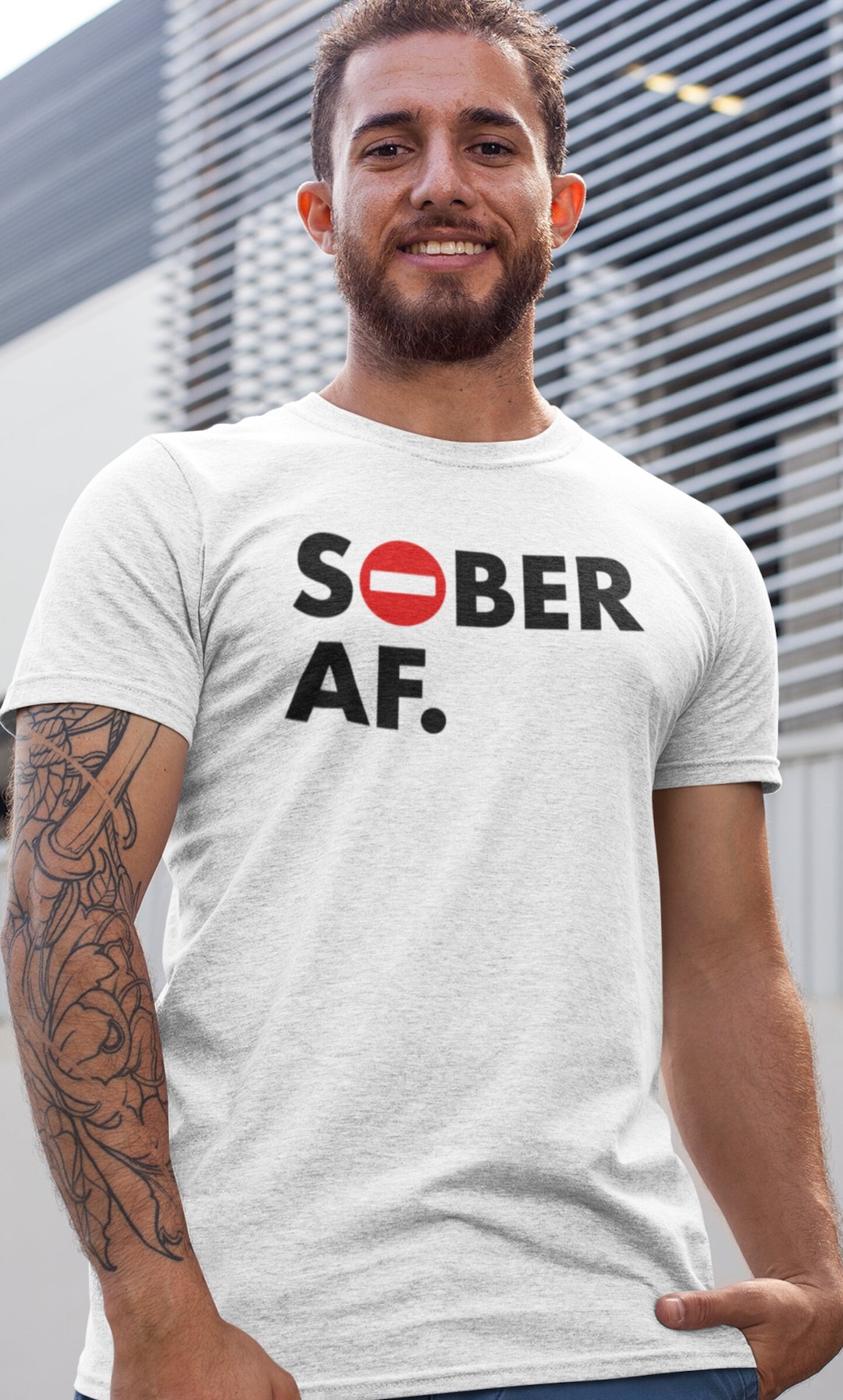 Sober AF - Awesome AA Alcoholics Anonymous 12-step Recovery Original ...