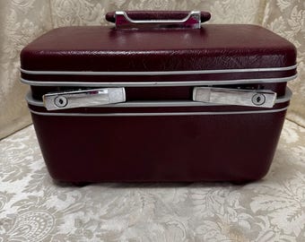 Vintage Shwayder Samsonite Train Case - Etsy