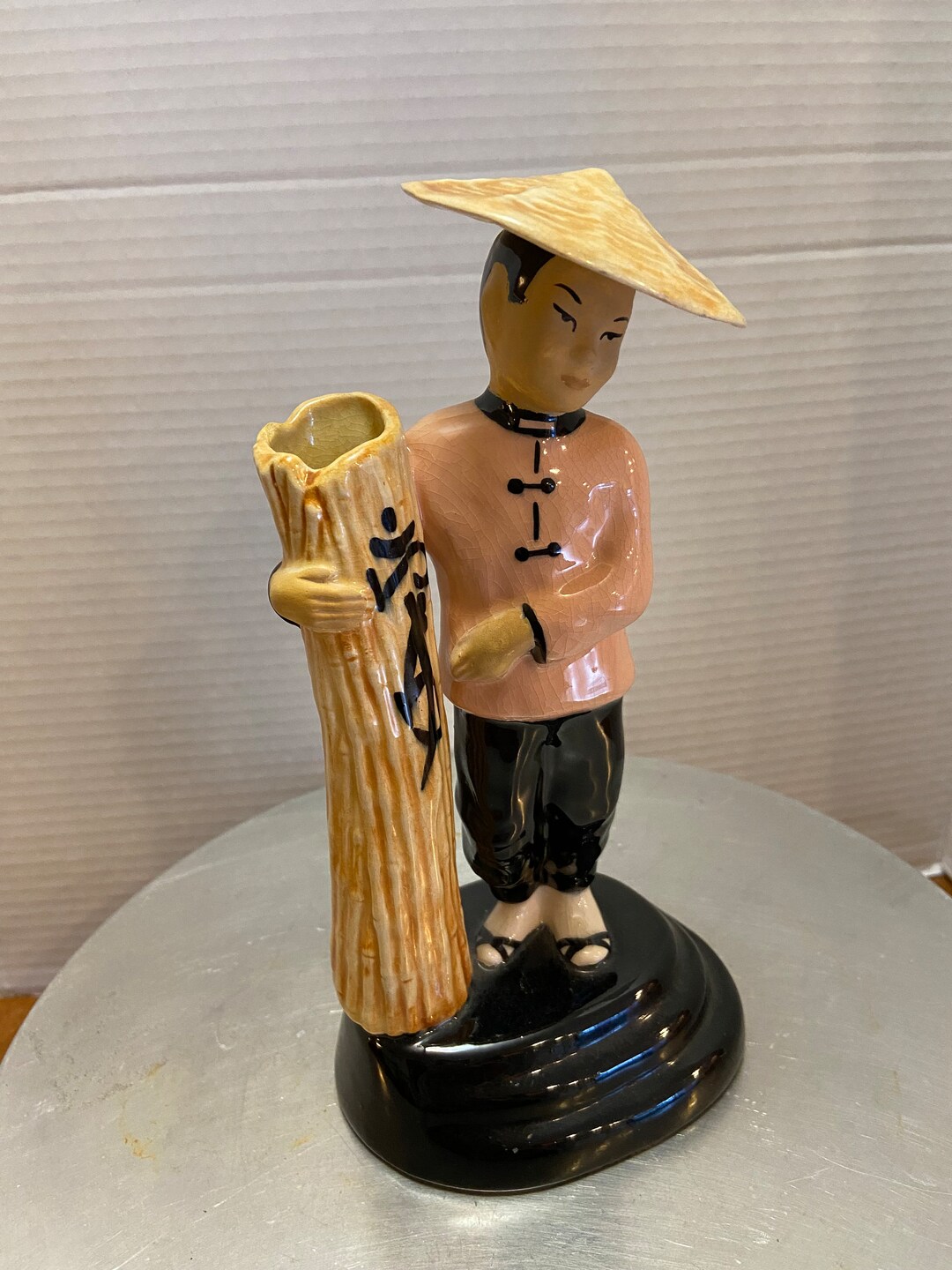 Vintage Signed Walter Wilson Japanese Ho Jai 9” Bud Vase - Etsy