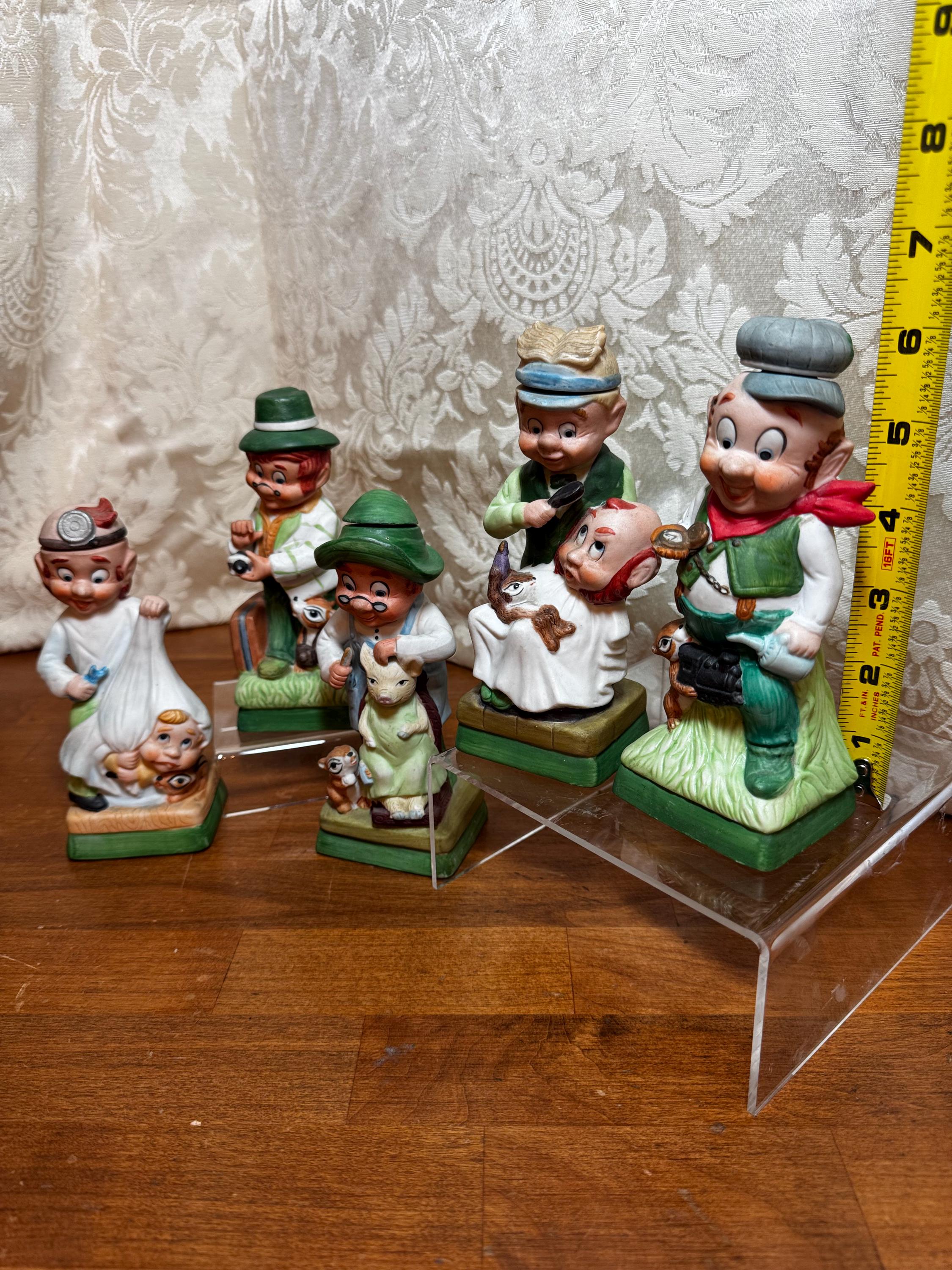 1980’s Hoffman Distillery "mr. Lucky" Series Decanters, Mr. Tourist, Mr ...