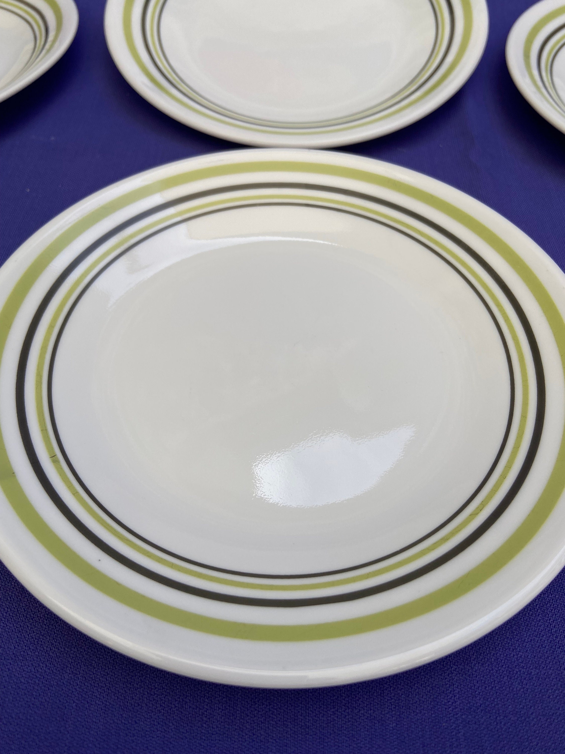 Corning Corelle GARDEN SKETCH BANDS Pattern 7 Salad Plates - Etsy
