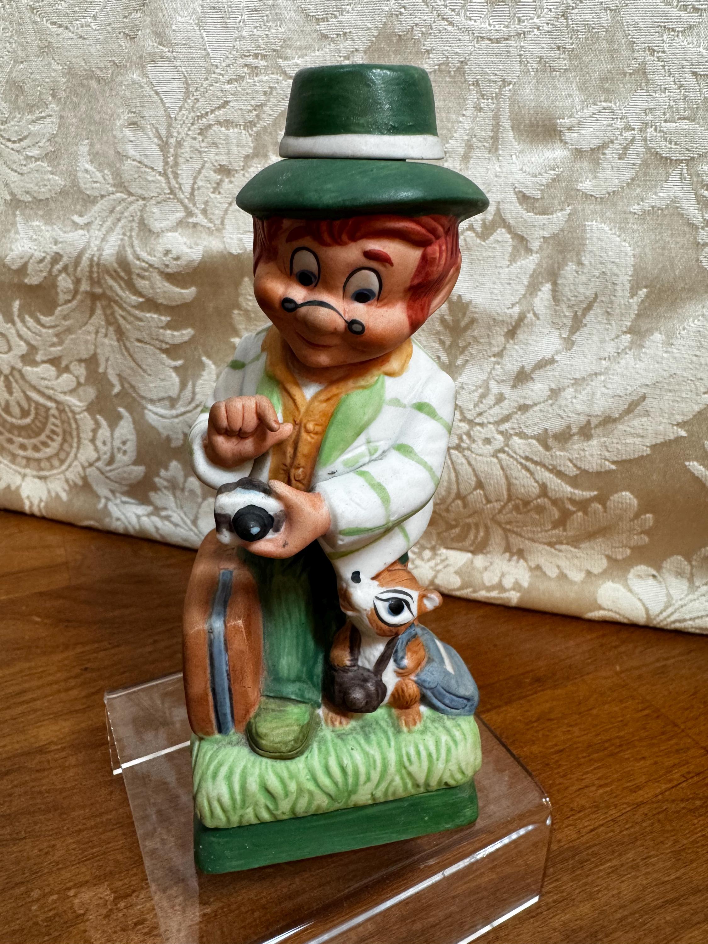 1980’s Hoffman Distillery "mr. Lucky" Series Decanters, Mr. Tourist, Mr ...