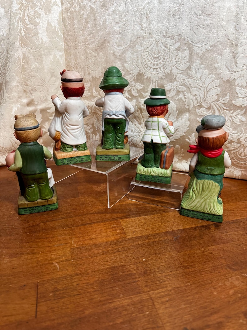 1980’s Hoffman Distillery "mr. Lucky" Series Decanter Mr.barber Made in ...