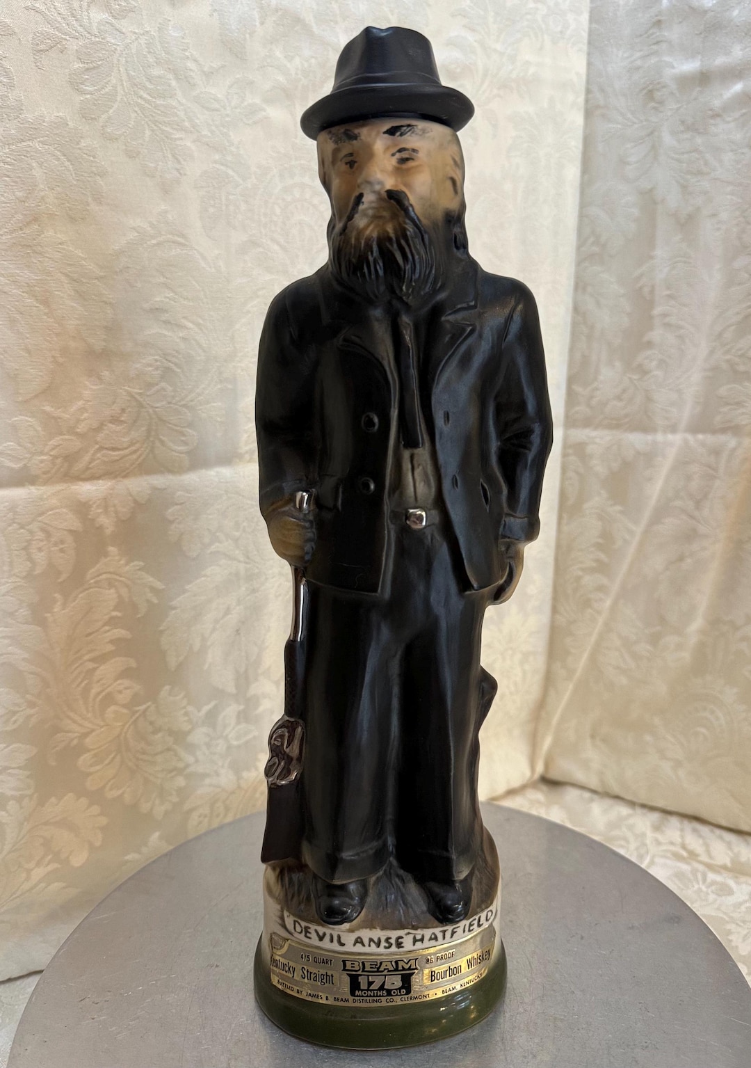 VTG 1973 Jim Beam Decanter “devil Anse Hatfield” 1839-1921, the ...