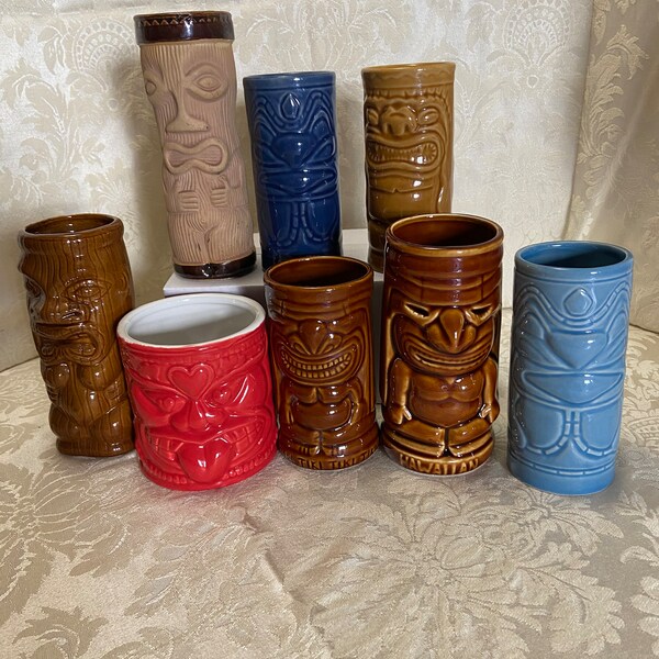 Tiki Barware - Etsy