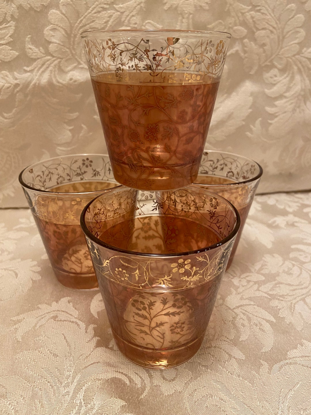VTG “cerve” Mid Century Modern Low Ball Glasses Made in Italy - Etsy