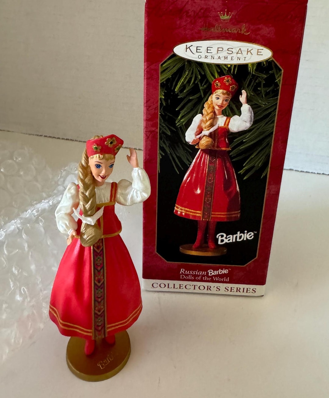 1999 Hallmark DOLLS of THE WORLD Keepsake Christmas Ornament, “russian ...