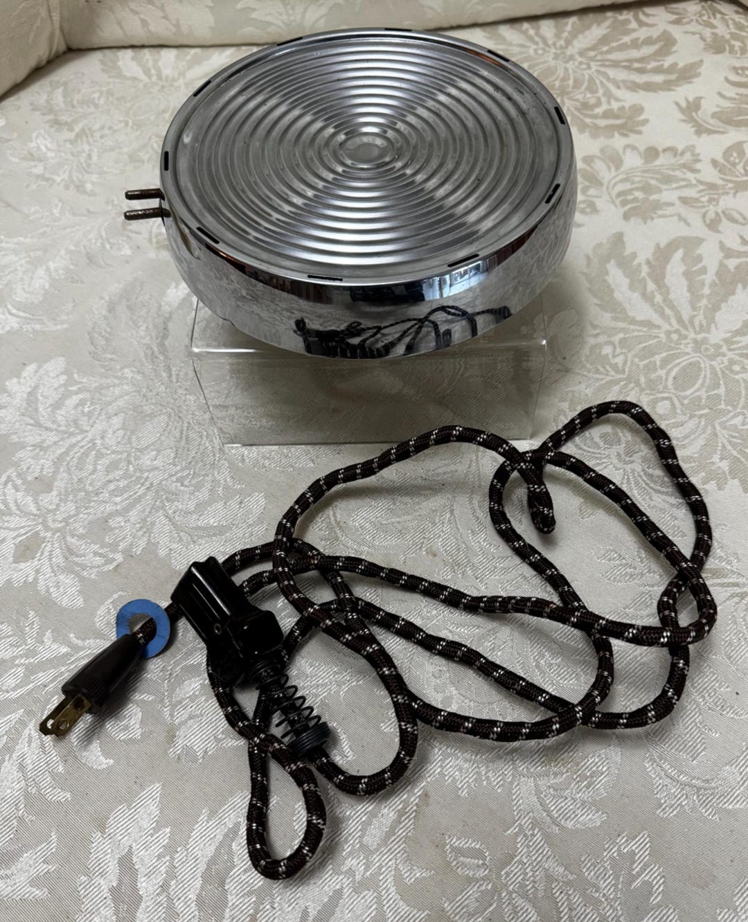 Vintage West Bend Electric Heat-rite Base Warmer Plate With Cord, Works ...