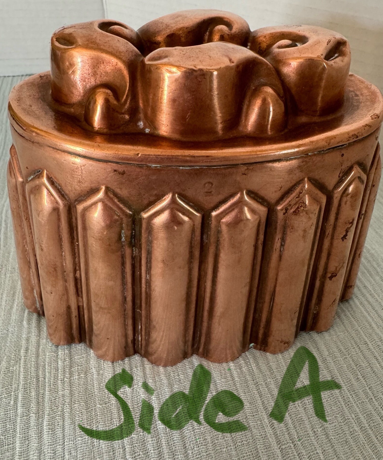 Antique English Victorian Jelly/ Baking Mold, C. 1880, Marked on One ...