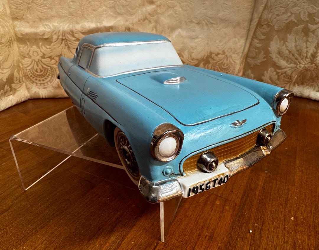 1976 Ezra Brooks “baby Blue 1956 40A Thunderbird” Classic Cars ...