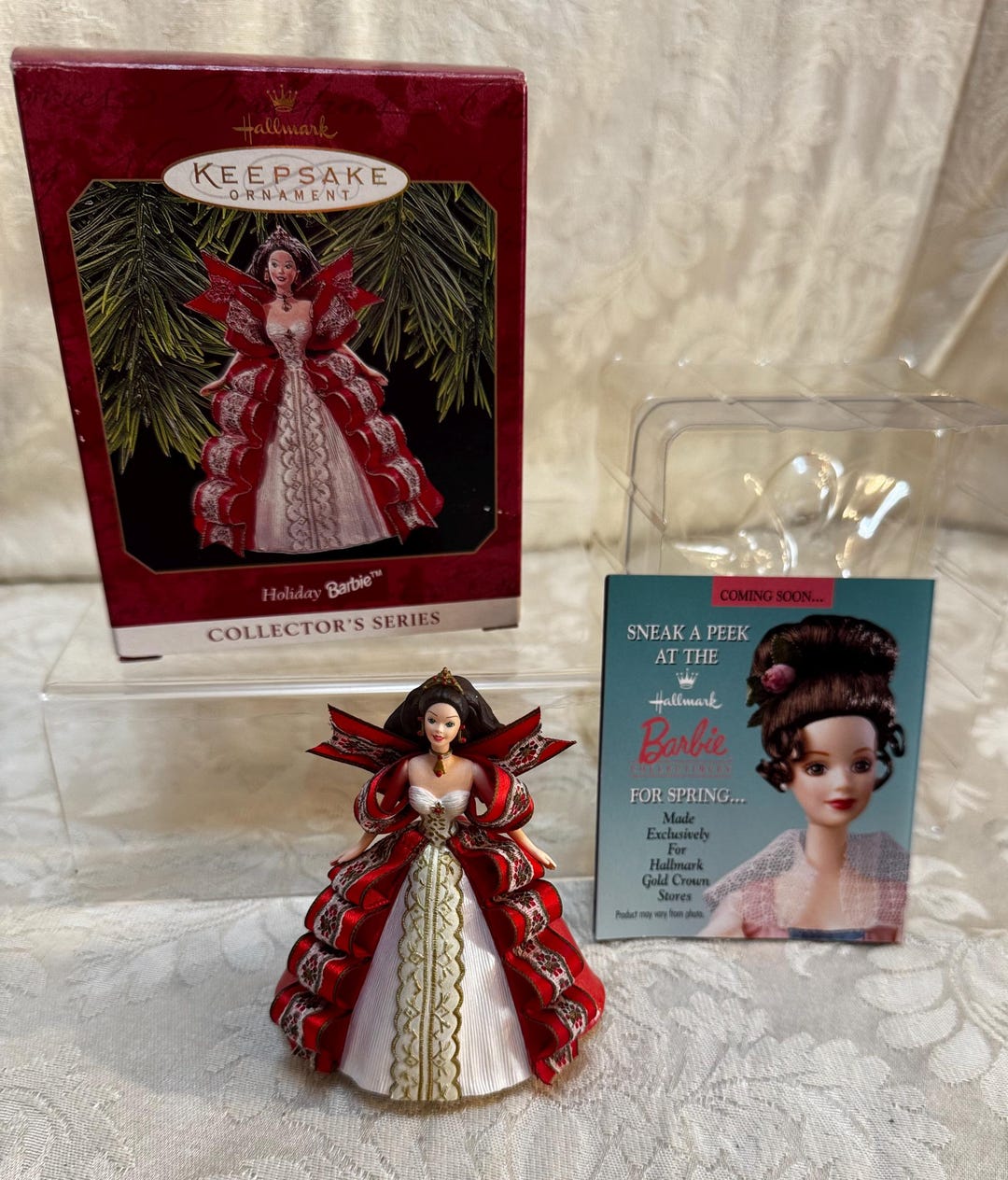 1997 Holiday Barbie Hallmark Christmas Keepsake Ornament, 5th in Series ...