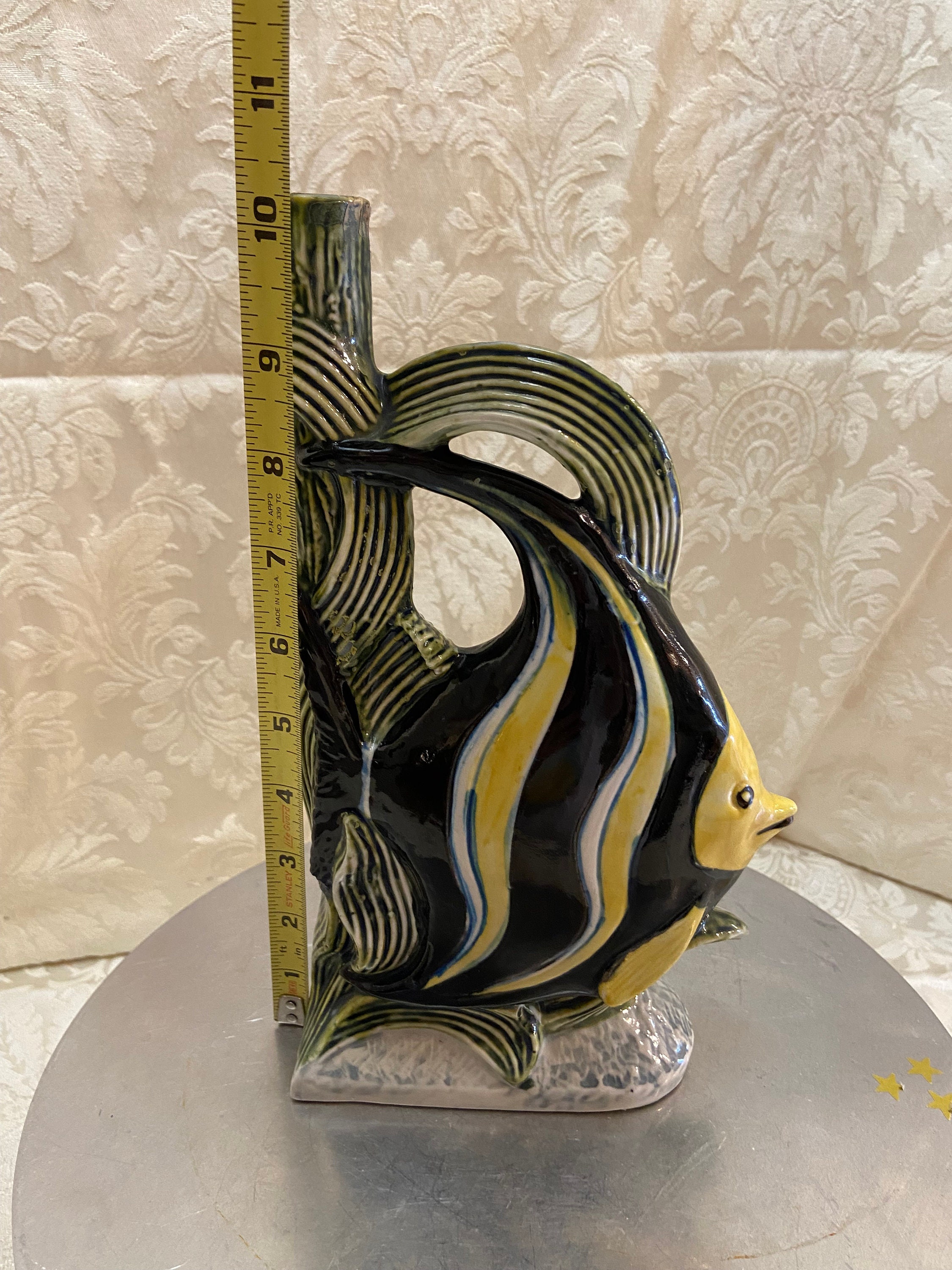 Vintage Wine Fish Decanter, Made in Italy, Casa Vinicola G Calamassi ...