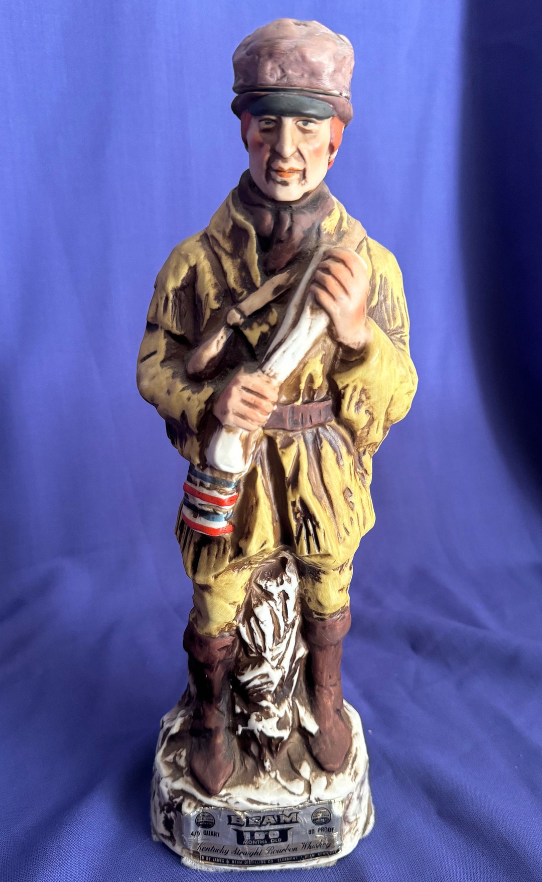 1970 Jim Beam, Captain William Clark 14” Decanter, Part of the Lewis ...