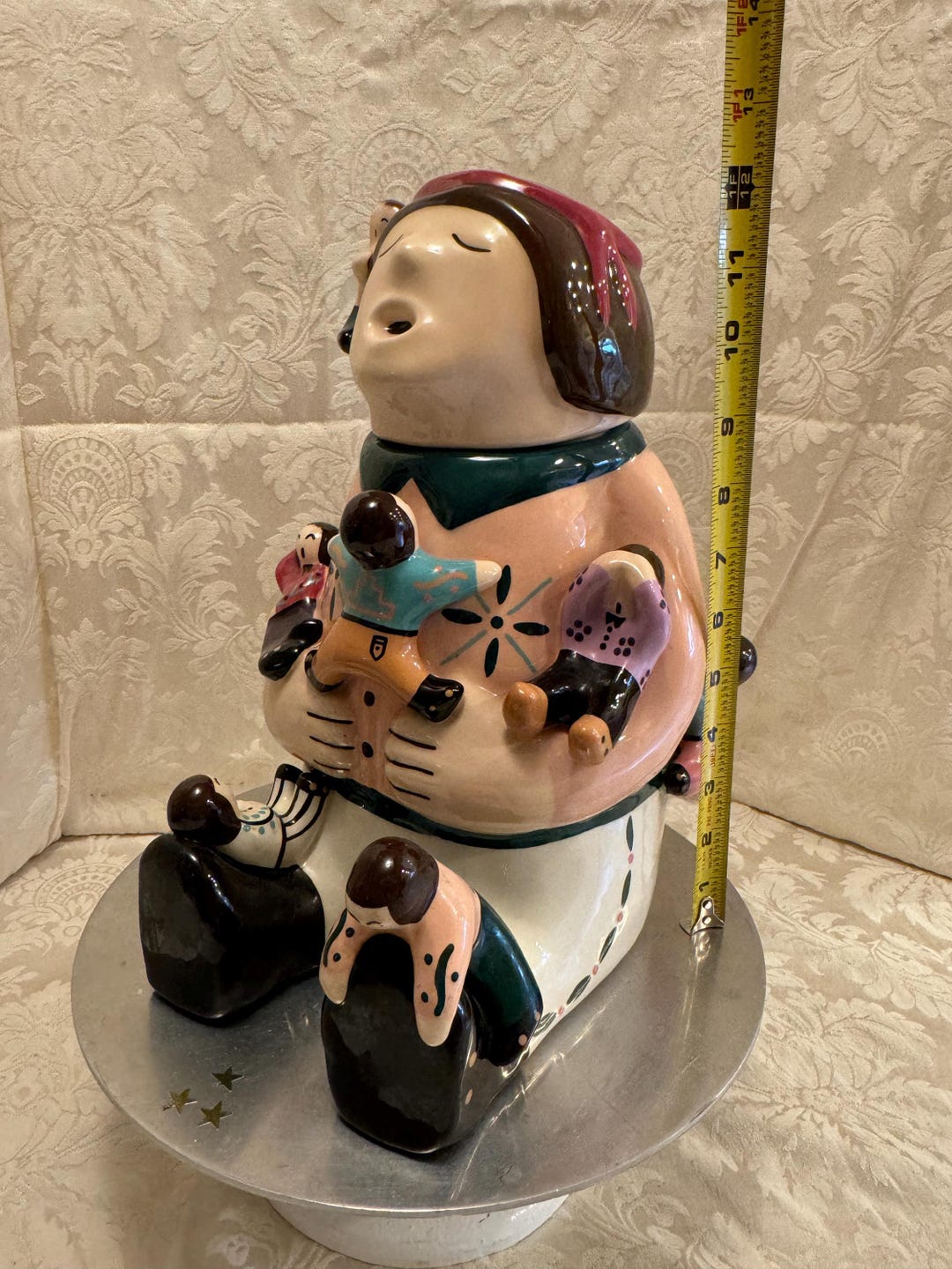 VTG Native American Navajo Story Teller Cookie Jar, Hand Painted by ...