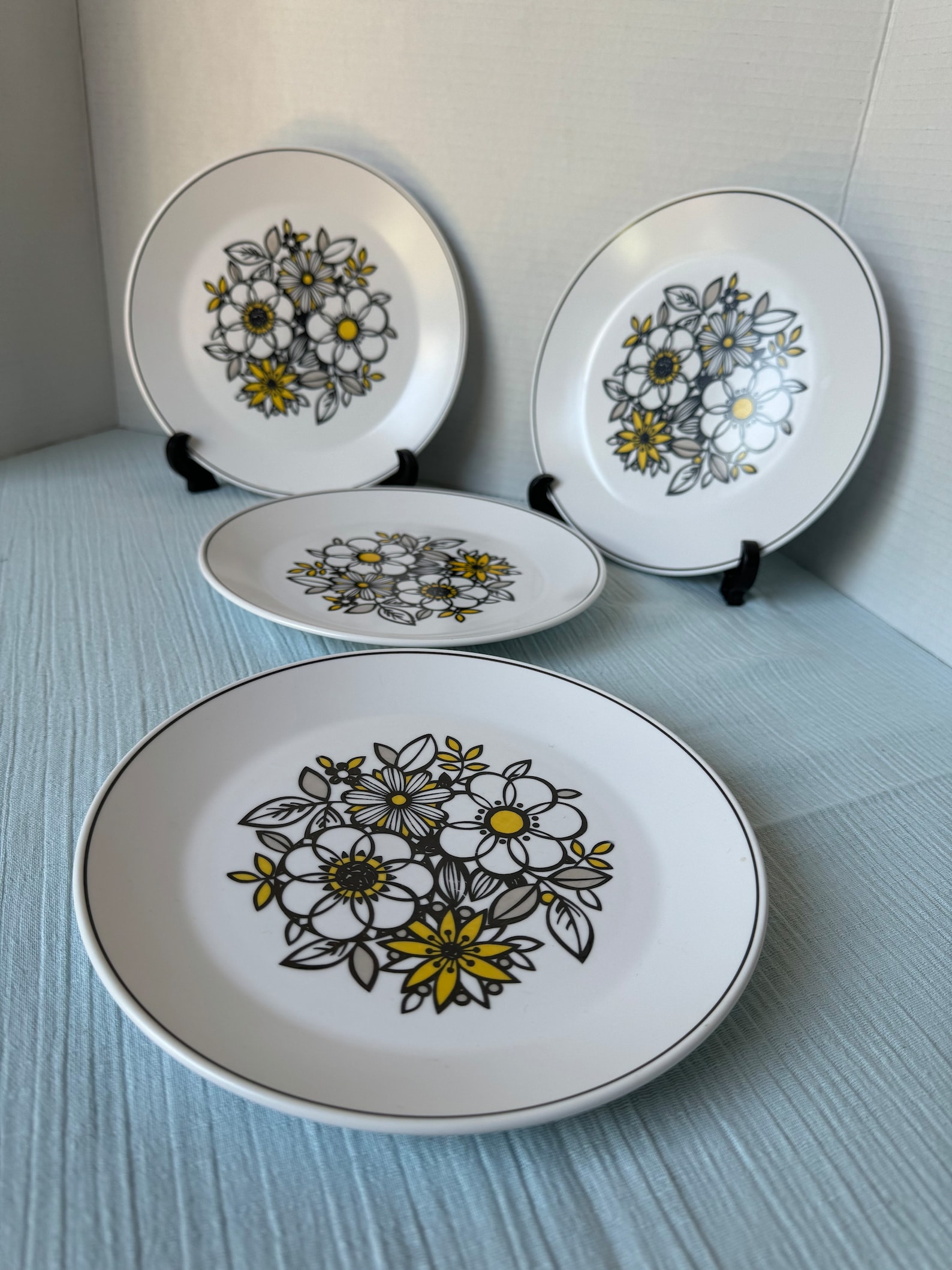 VTG 1970s Noritake Progression China “tressa” 8.5” Luncheon/salad ...
