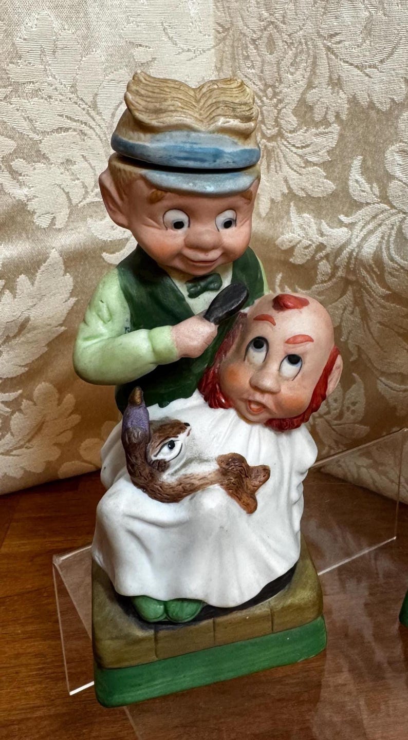 1980’s Hoffman Distillery "mr. Lucky" Series Decanter Mr.barber Made in ...